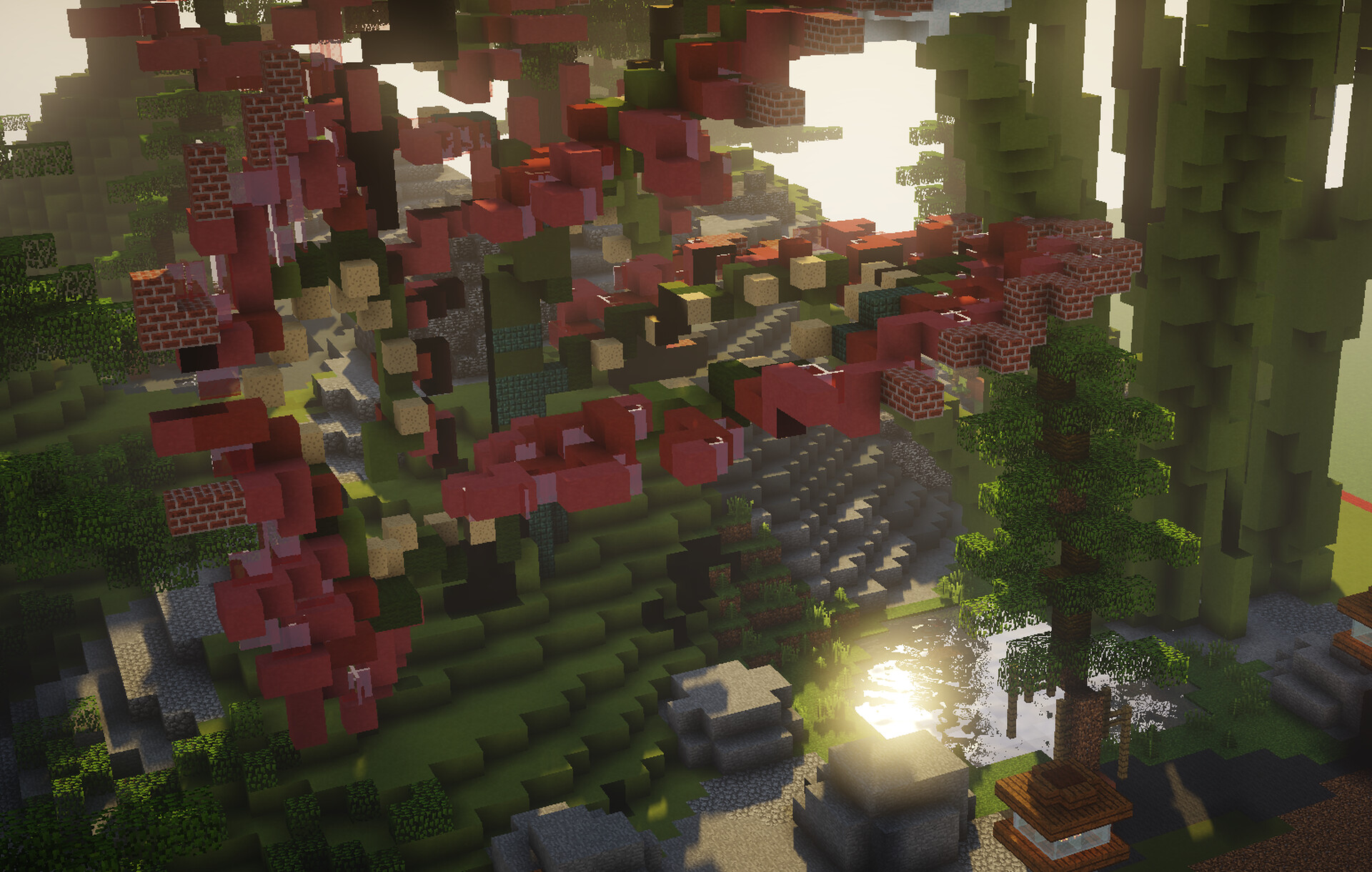 SUMMER HCF SPAWN Minecraft Map