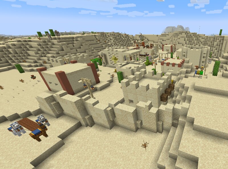 Mr_Marcian's Custom Desert Village Minecraft Map
