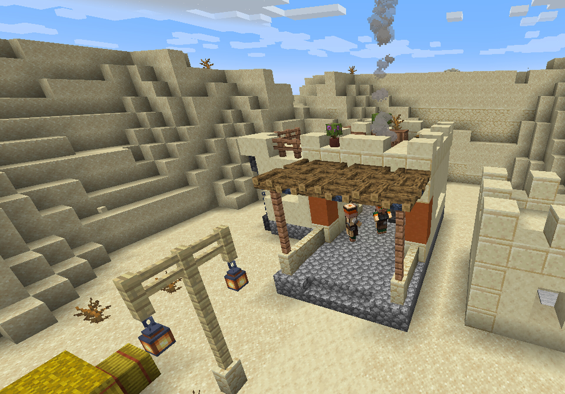 Mr_Marcian's Custom Desert Village Minecraft Map