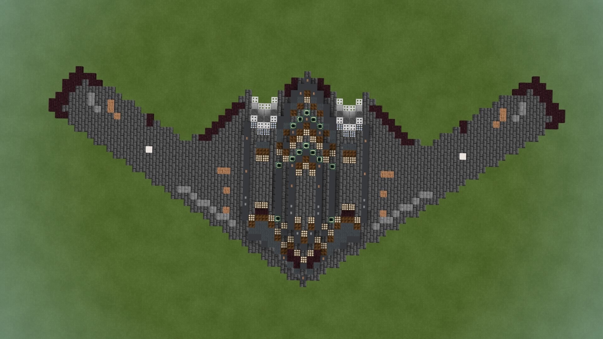 B-2 Spirit stealth bomber Minecraft Map