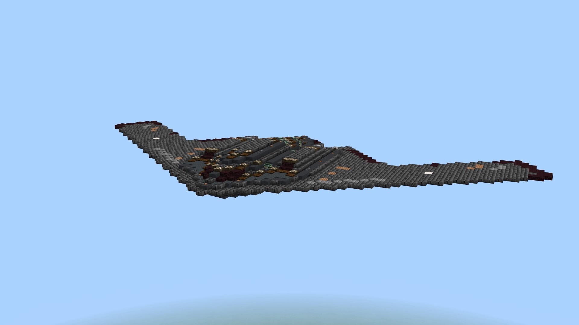 B-2 Spirit stealth bomber Minecraft Map