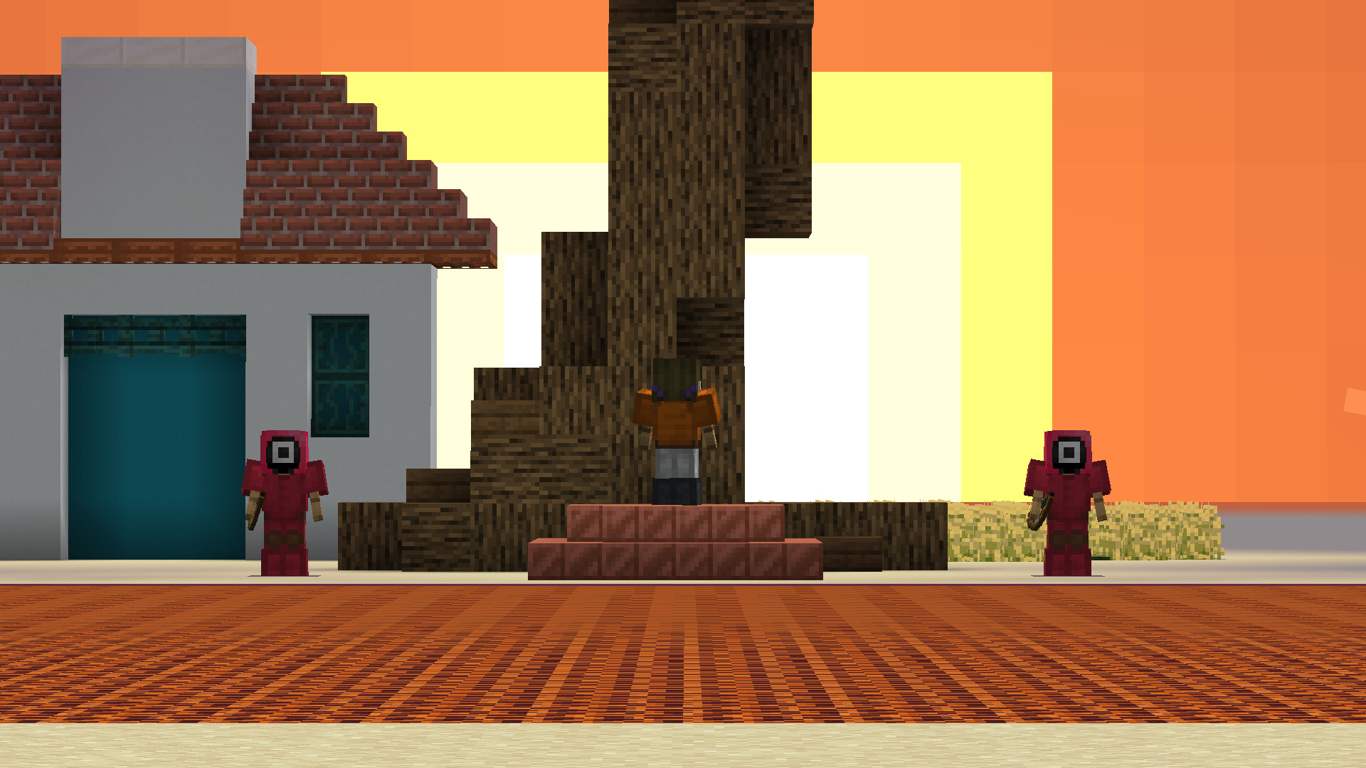 Squid Game update 2.7 Version 1.17 (Multiplayer) Minecraft Map