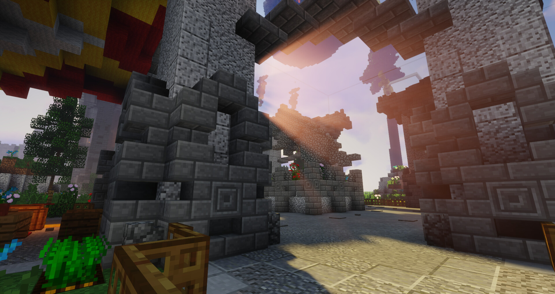 Emperor's Square medieval Minecraft Map