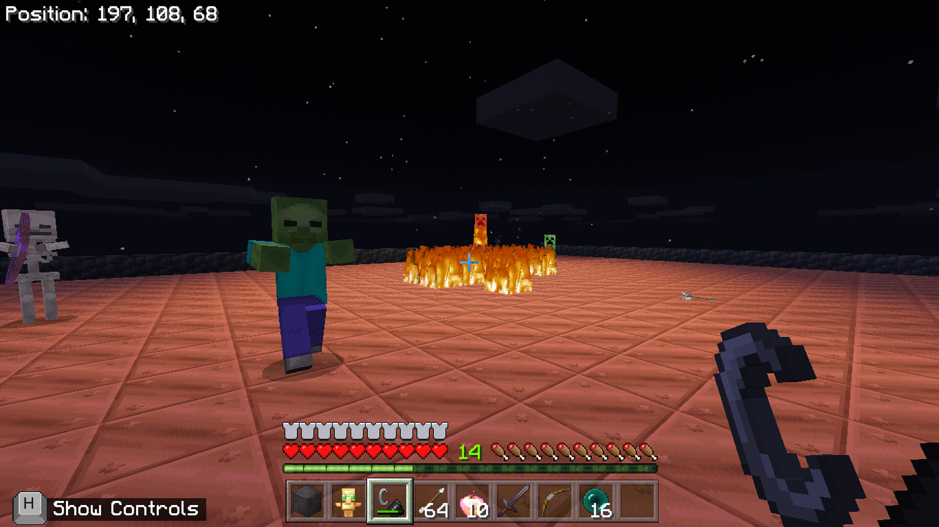 Player VS Mob V1 Minecraft Map