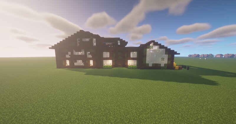 A "Green" House Minecraft Map