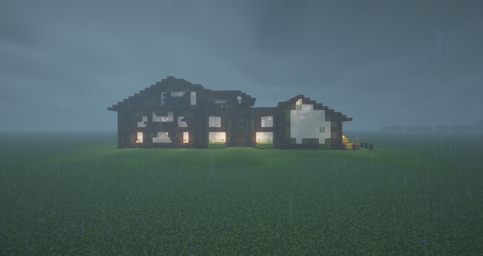 A "Green" House Minecraft Map