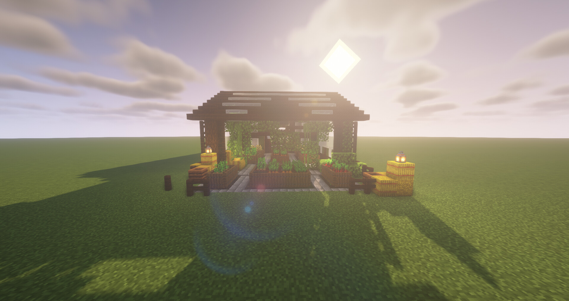 A "Green" House Minecraft Map