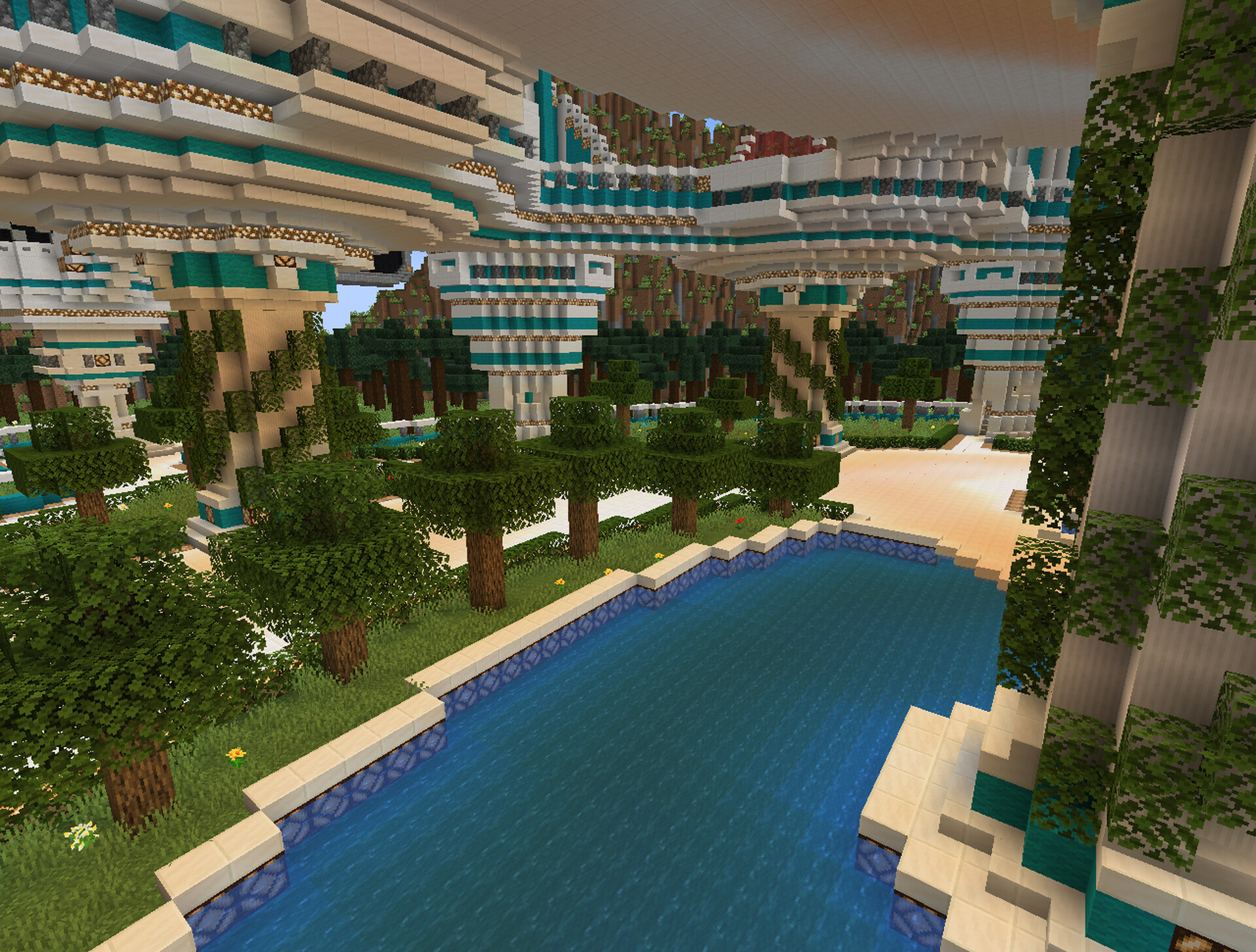 Haven's Games Spawn Minecraft Map