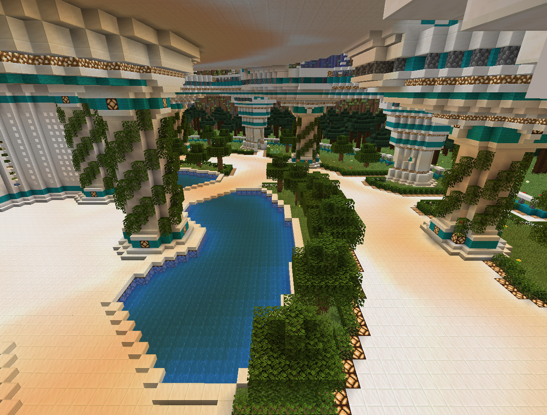 Haven's Games Spawn Minecraft Map