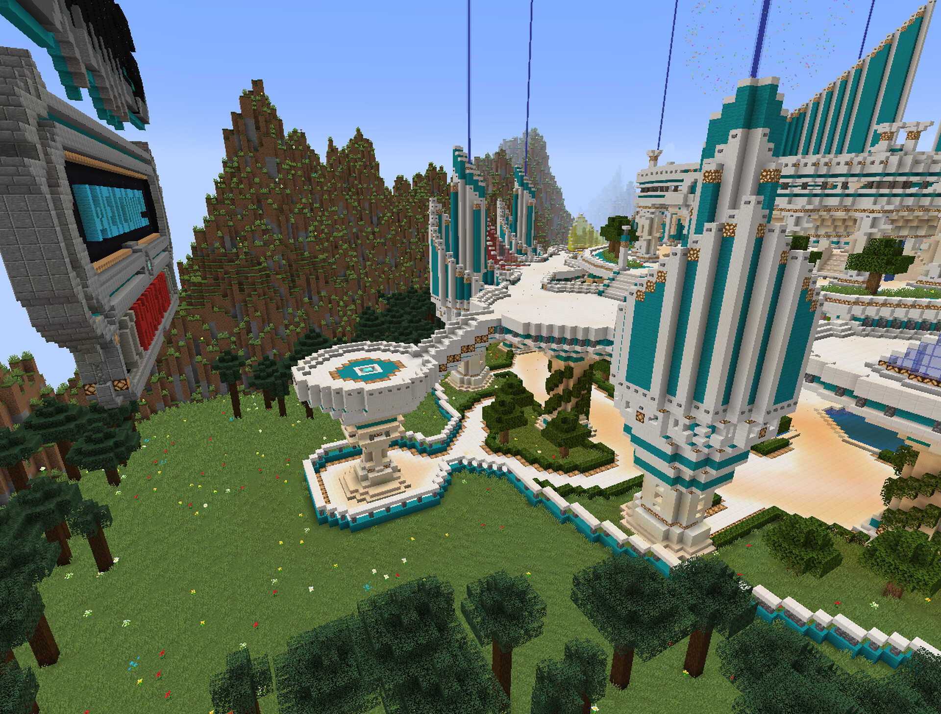 Haven's Games Spawn Minecraft Map