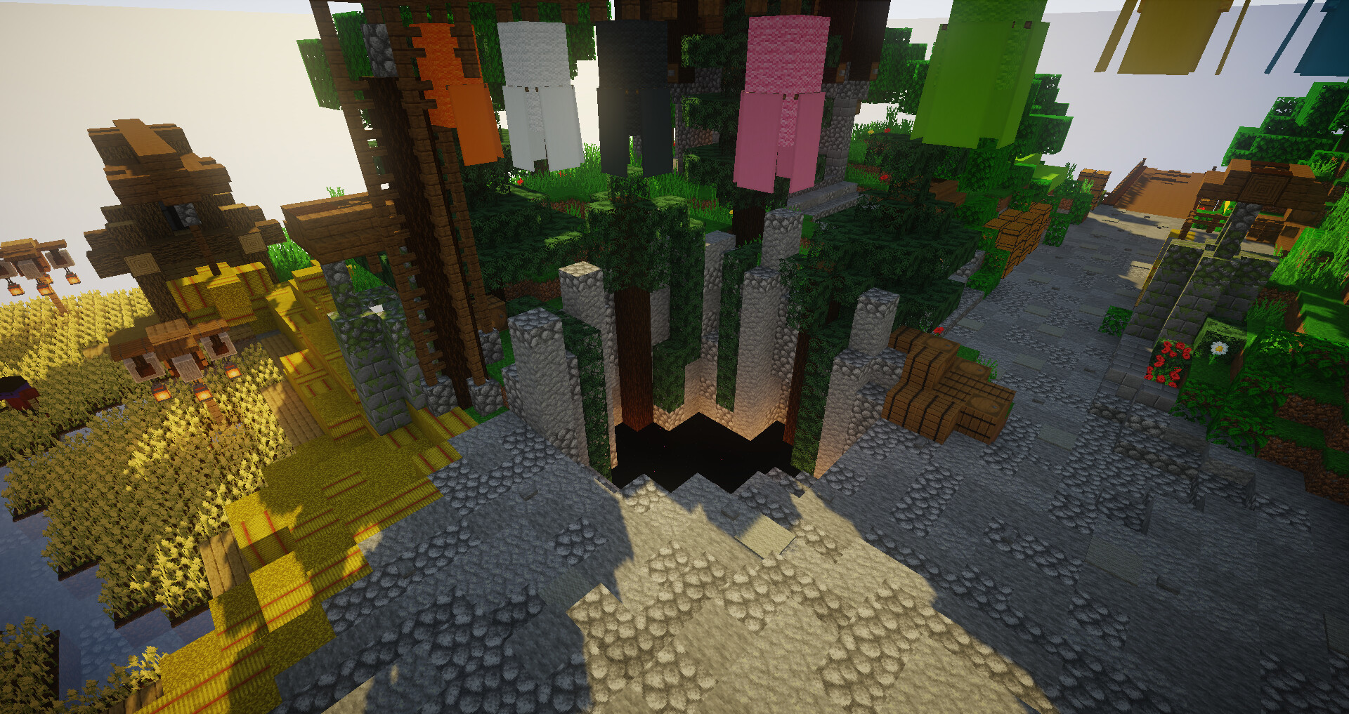 [Epic] Fantasy Spawn [FREE DOWNLOAD] | WITH PLAYER SHOP [100x100] ⭐ [Maps/Schematic] ⭐ [1.17.1x ...