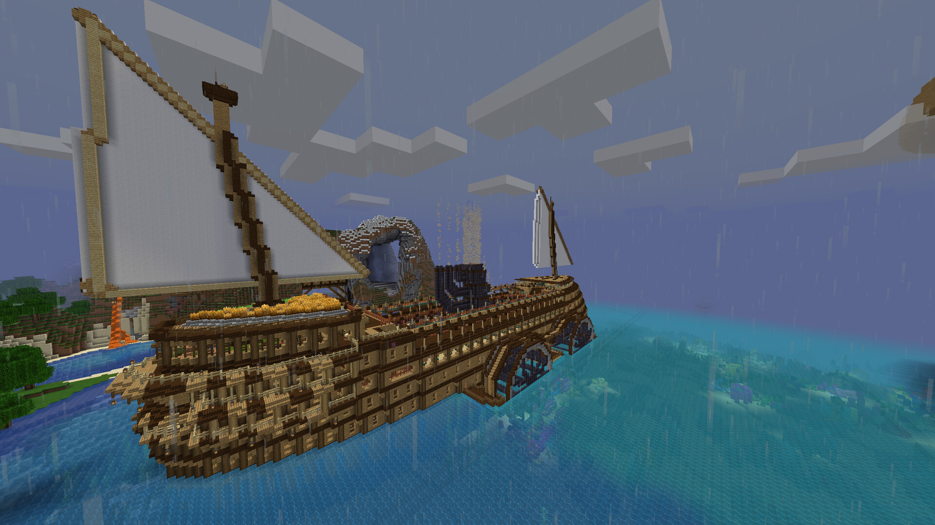 City-Ship Minecraft Map