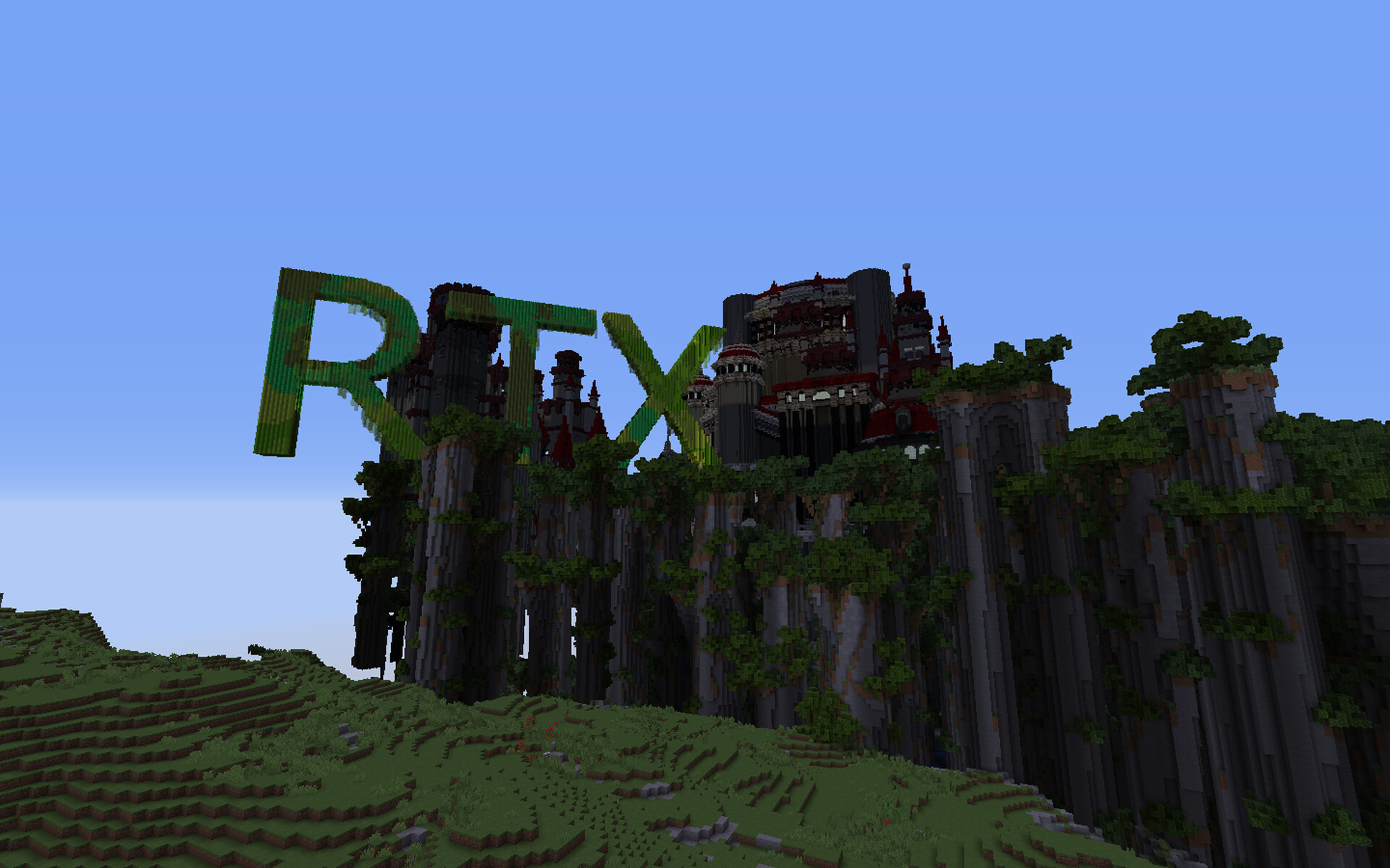 an event map from NVIDIA Minecraft Map