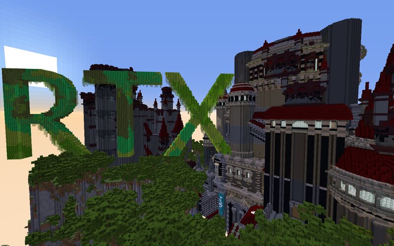 an event map from NVIDIA Minecraft Map