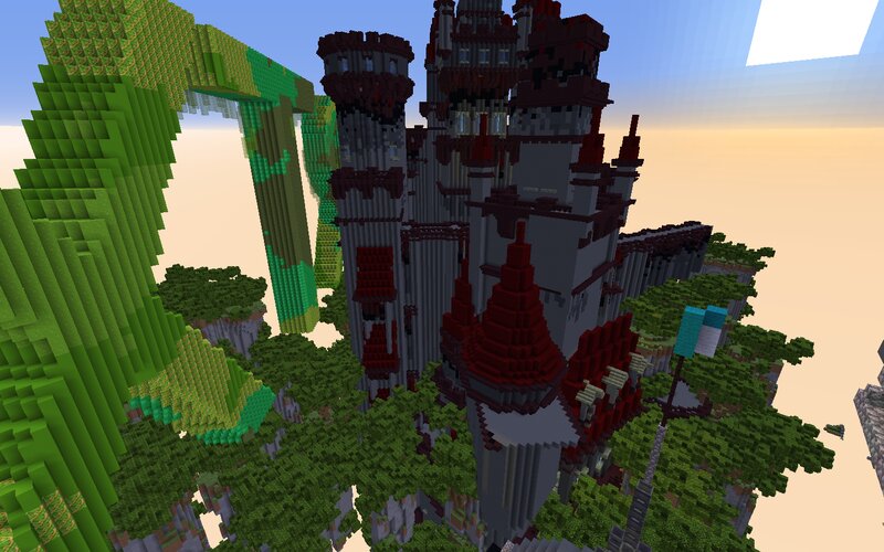 an event map from NVIDIA Minecraft Map