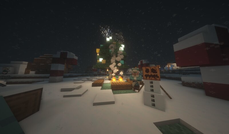 New Year Atmosphere Minecraft Map