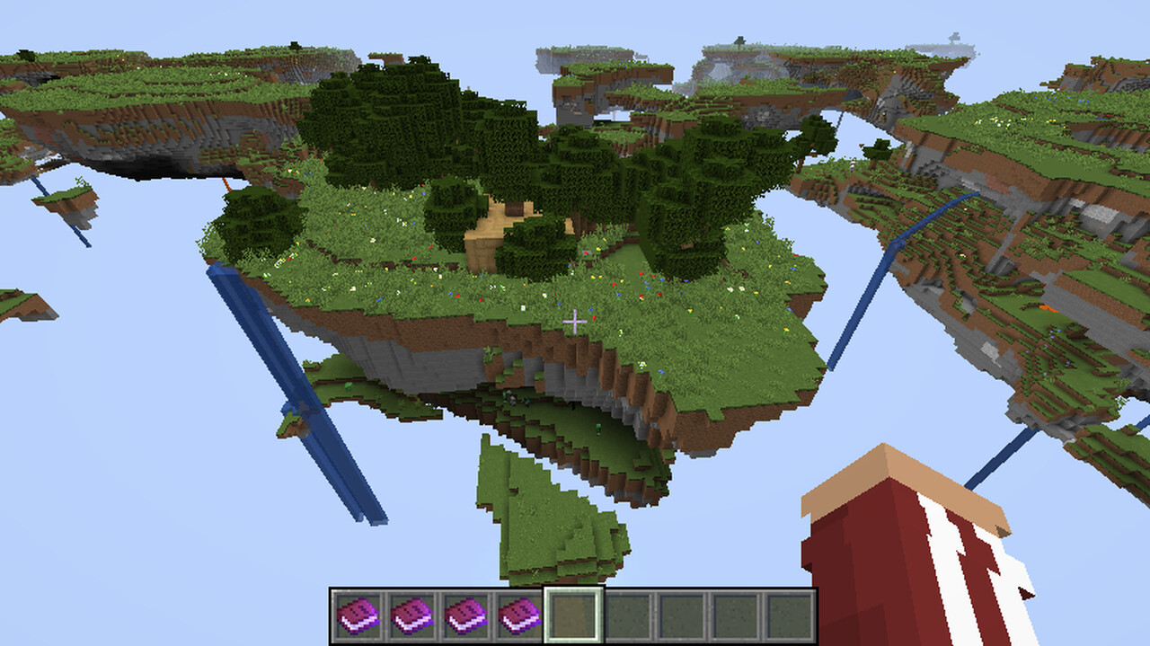 the floating world Minecraft Map