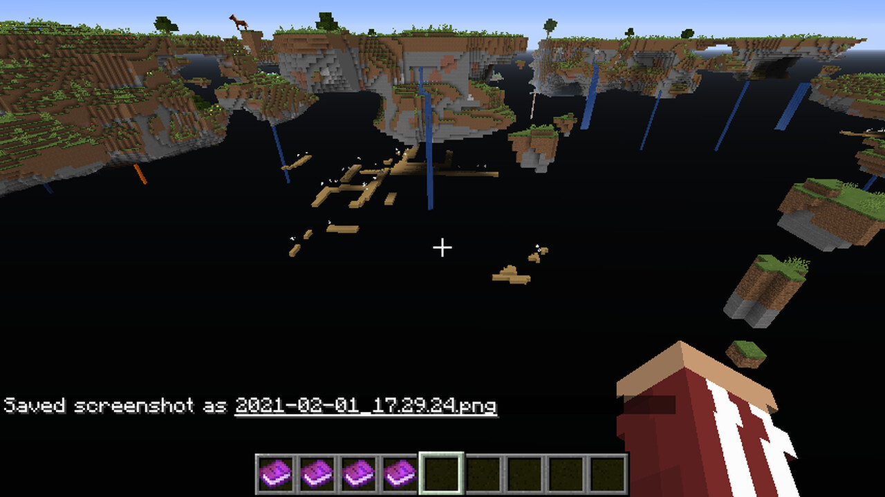 the floating world Minecraft Map