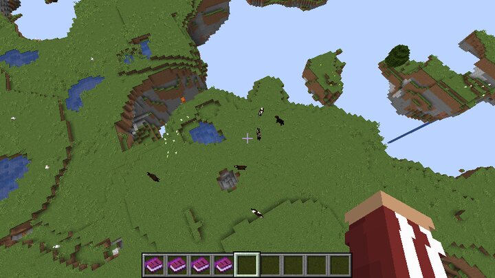 the floating world Minecraft Map