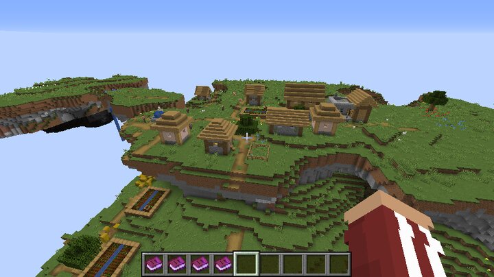 the floating world Minecraft Map