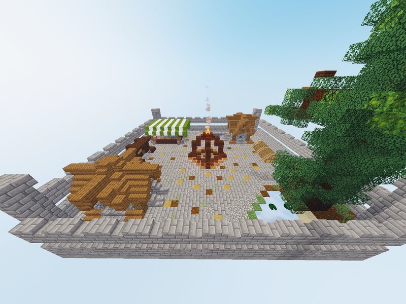 Mini Lobby stone Minecraft Map