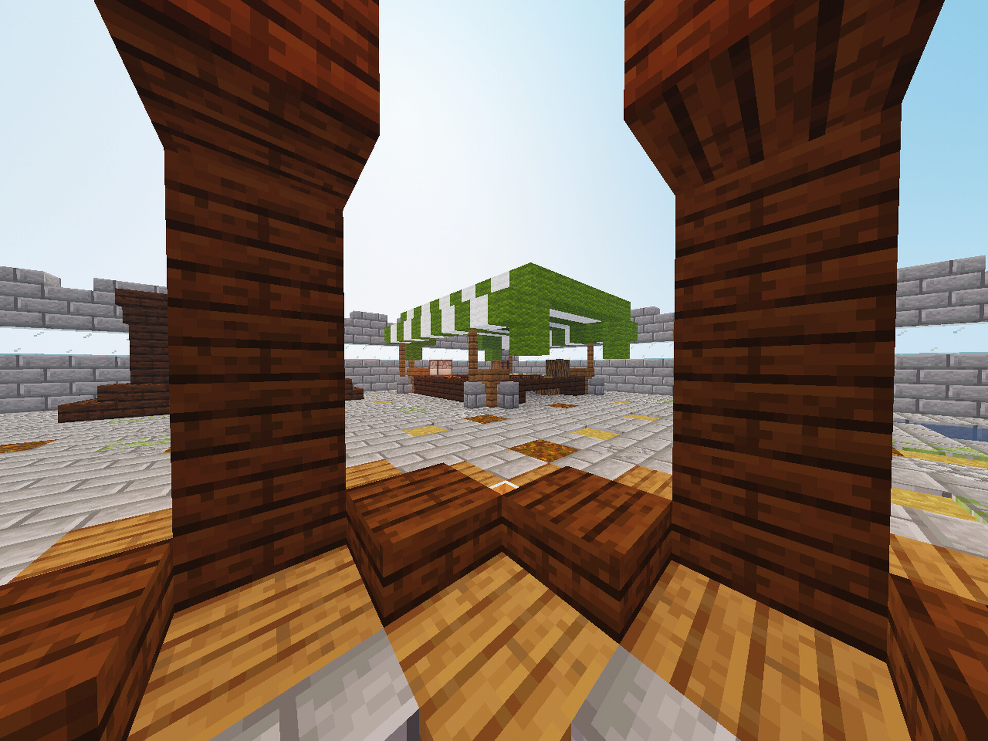 Mini Lobby stone Minecraft Map