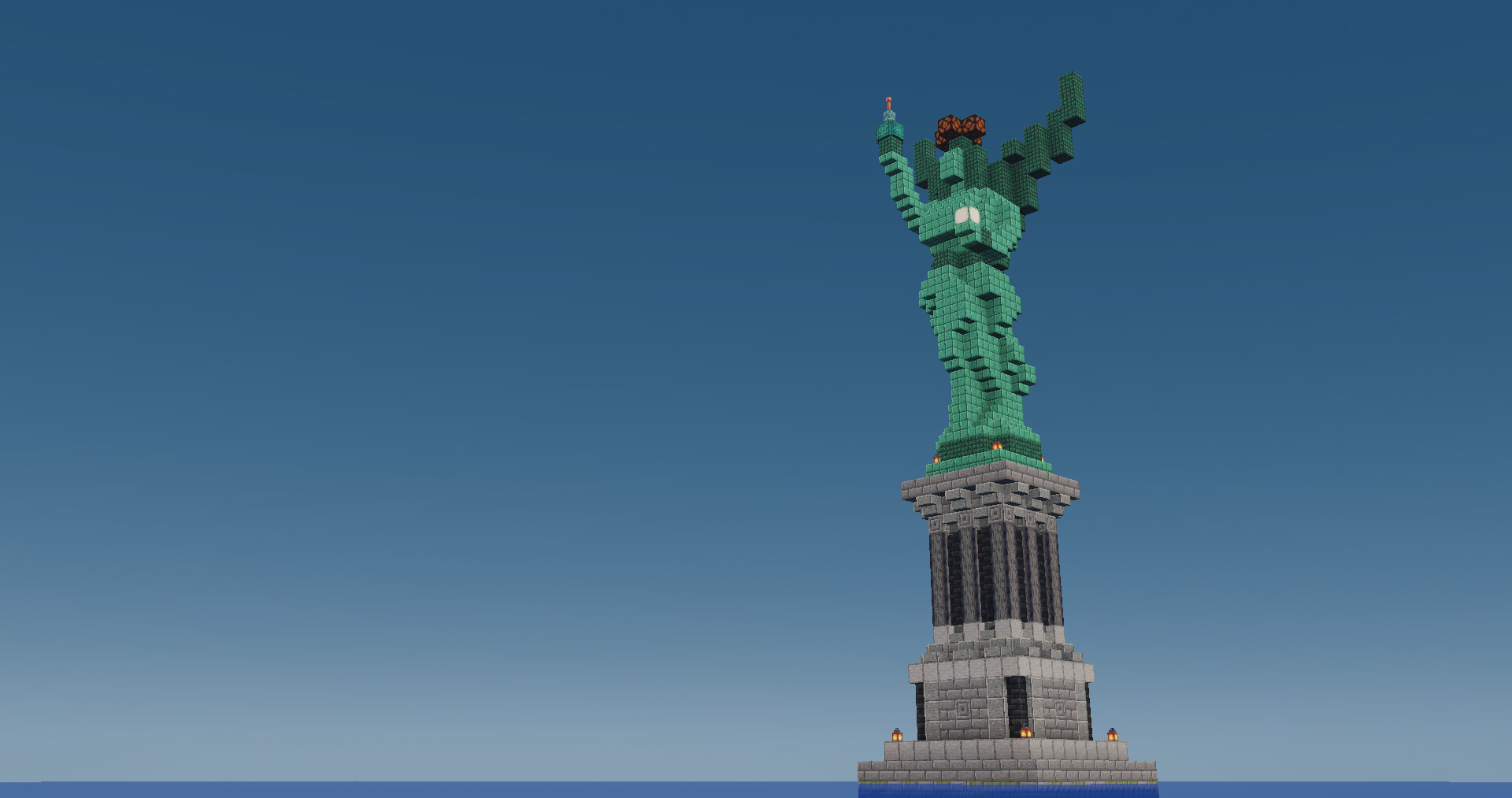 Angel Statue Pitonixrex Version Minecraft Map