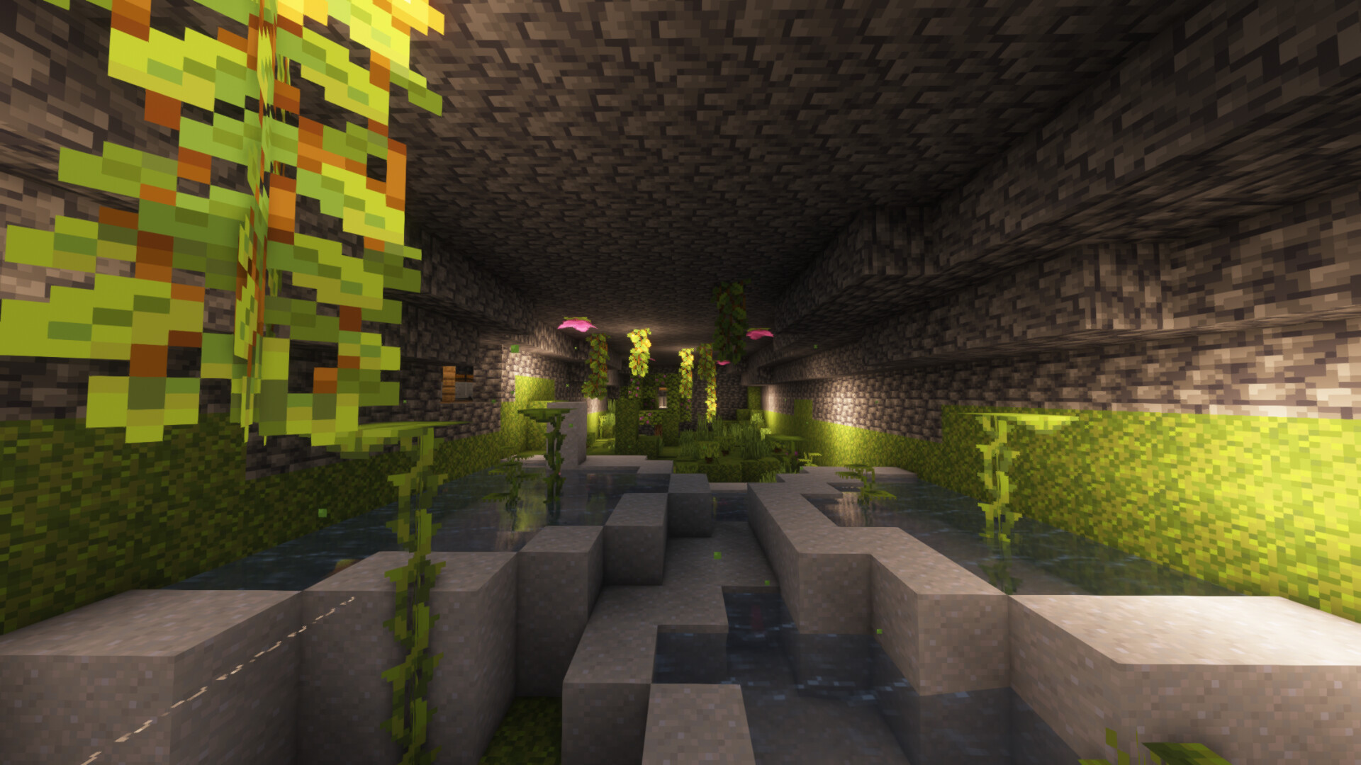 Cave Parkour Minecraft Map