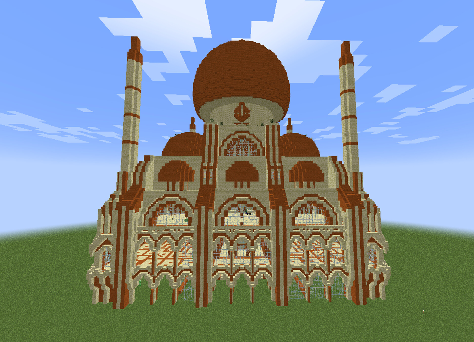 Muslim arab palace mosque Minecraft Map