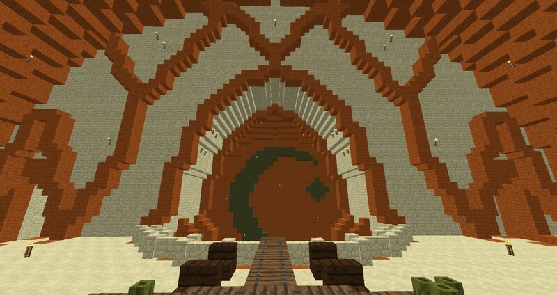 Muslim arab palace mosque Minecraft Map