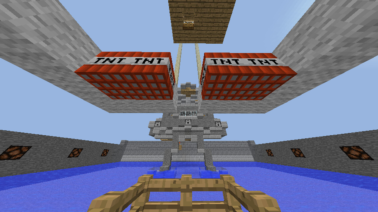 Robot Minecraft Fight Easy (1.5.2 - 1.16 or later) Minecraft Map