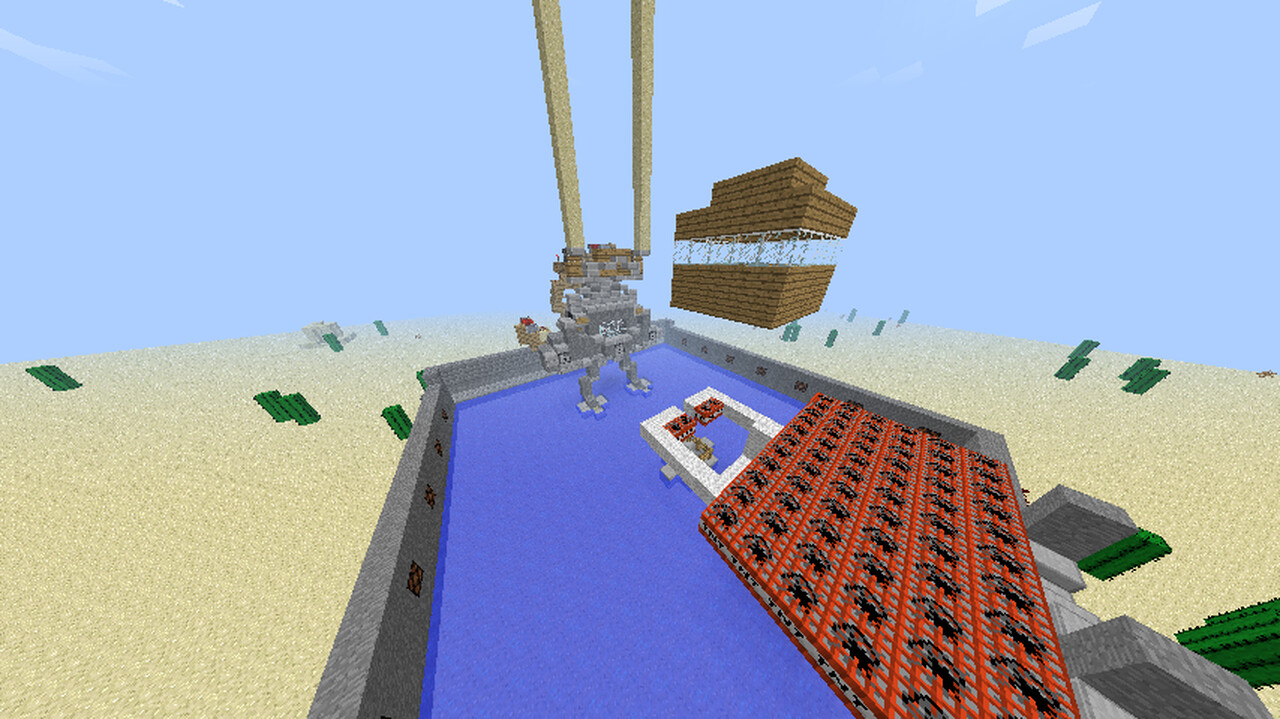 Robot Minecraft Fight Easy (1.5.2 - 1.16 or later) Minecraft Map
