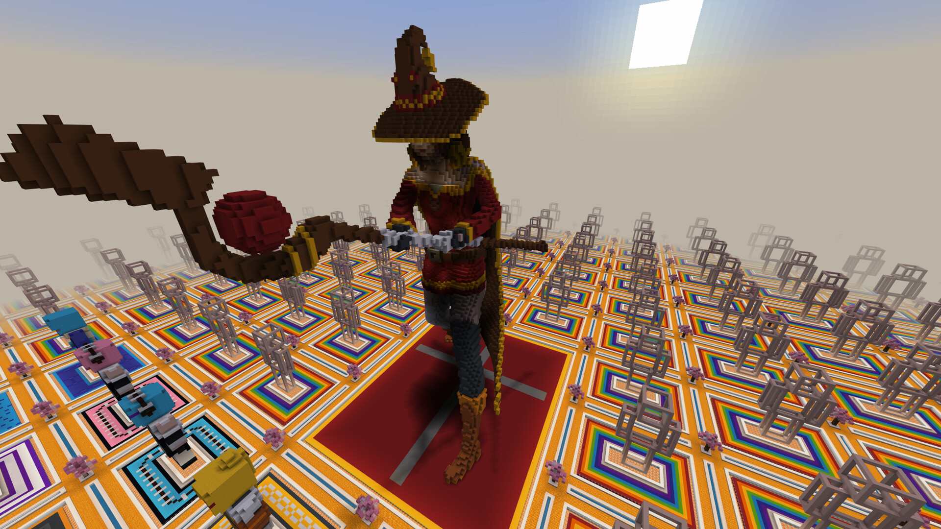 Megumin - Konosuba - Statue Minecraft Map