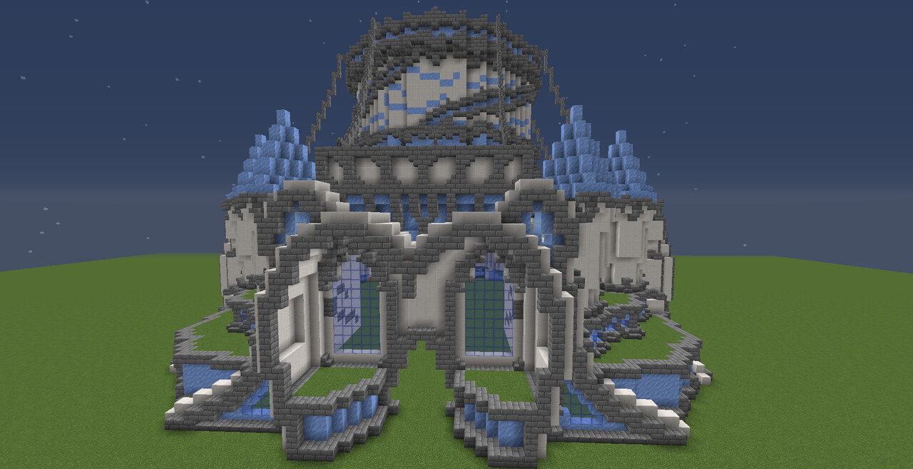 Castle Vicar (Fantasy Ice Castle) Minecraft Map
