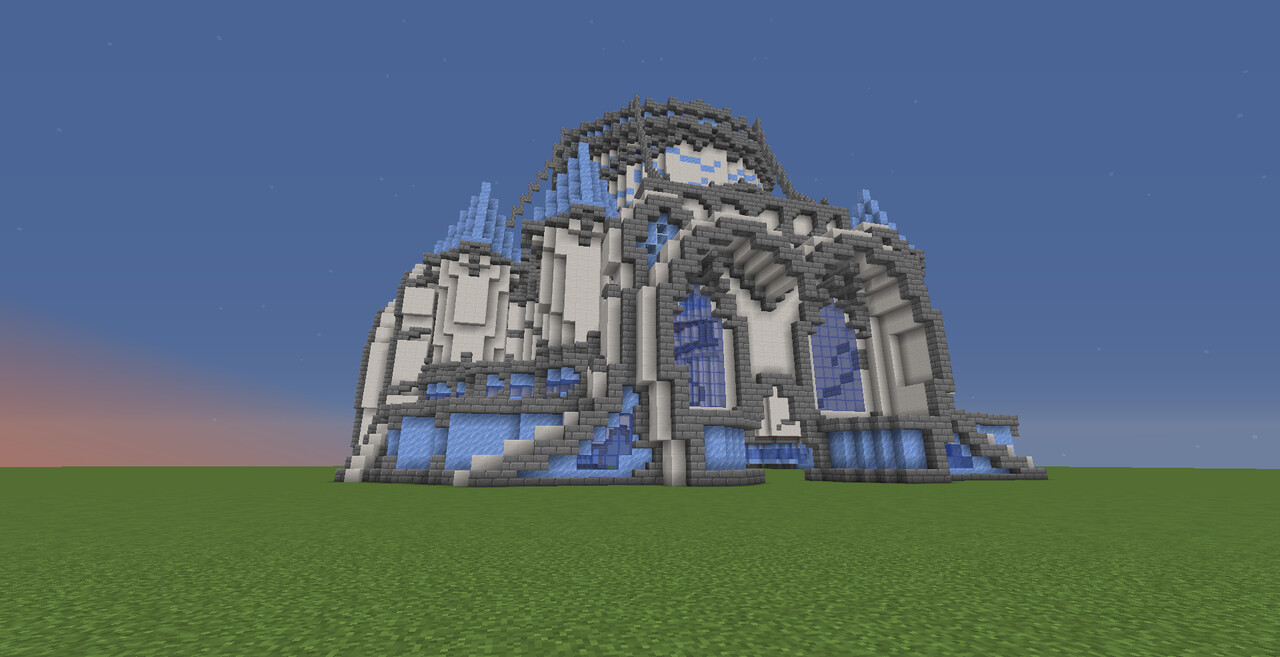 Castle Vicar (Fantasy Ice Castle) Minecraft Map