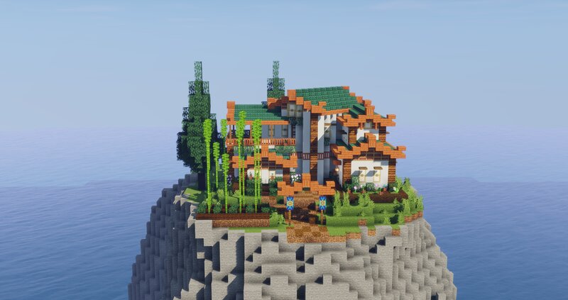 Japanise House Minecraft Map