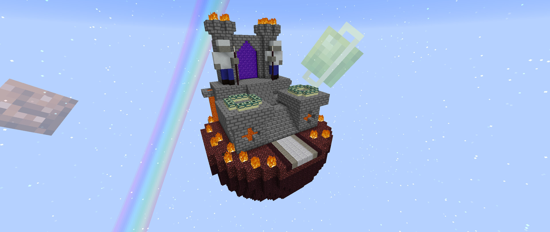 Skyblock Schematics Portal Island 1.12.2 Minecraft Map