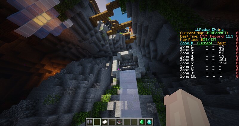 🦋 MineShaft (Elytra Map) 🦋 Minecraft Map