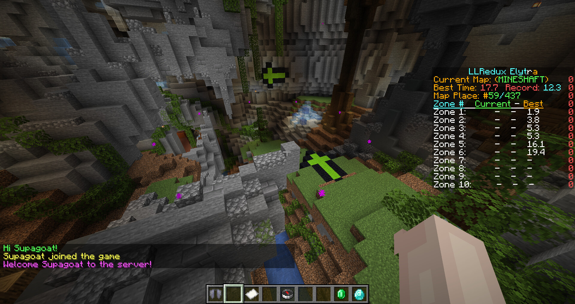 🦋 MineShaft (Elytra Map) 🦋 Minecraft Map