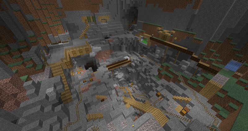 Quarry "Vozvushennuy" Minecraft Map