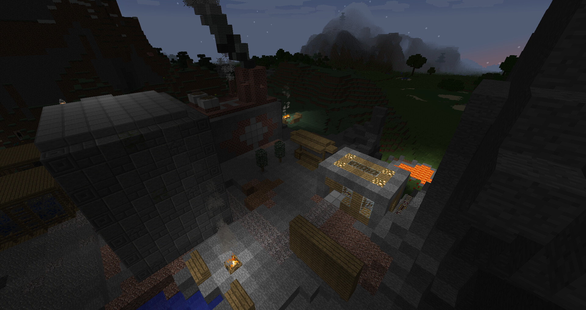 Quarry "Vozvushennuy" Minecraft Map