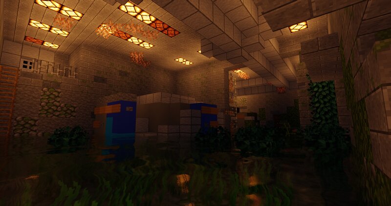 The Abandoned Snowy Plains Minecraft Map