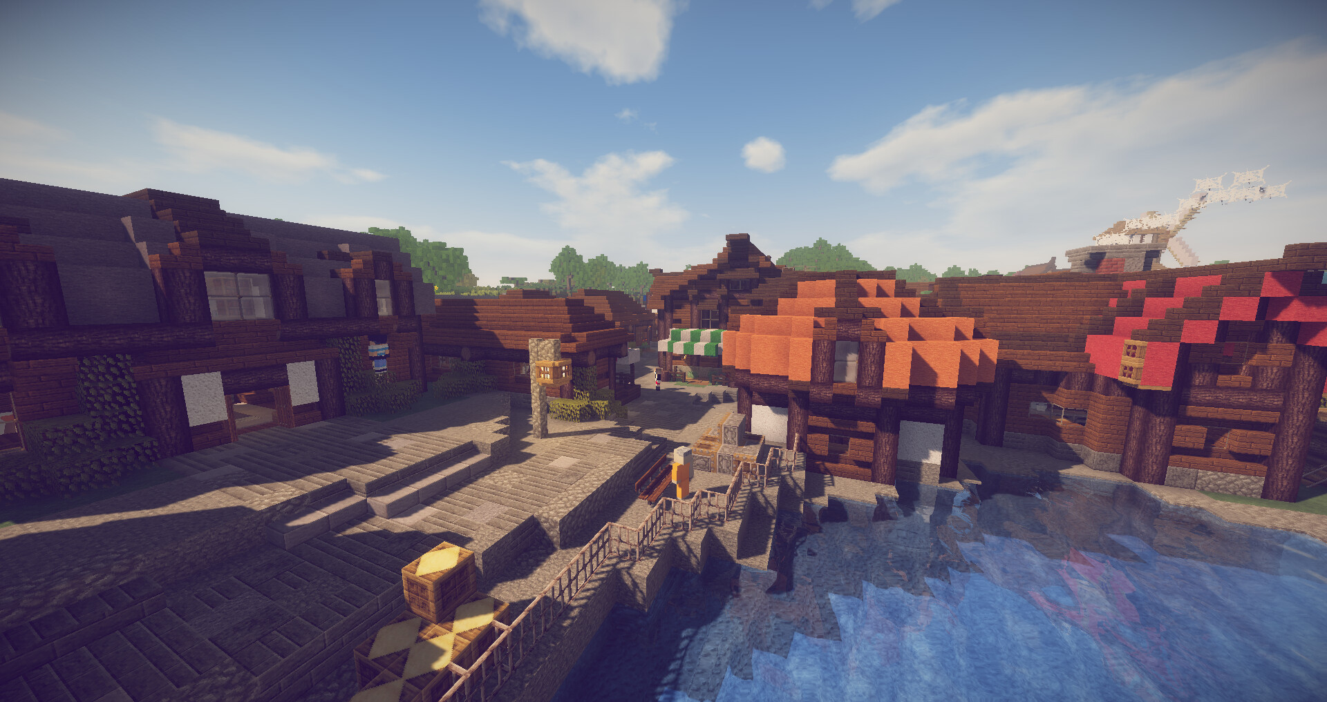 Ocean Port City Minecraft Map