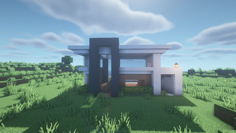 Modern House #7 (Java & Bedrock) Minecraft Map