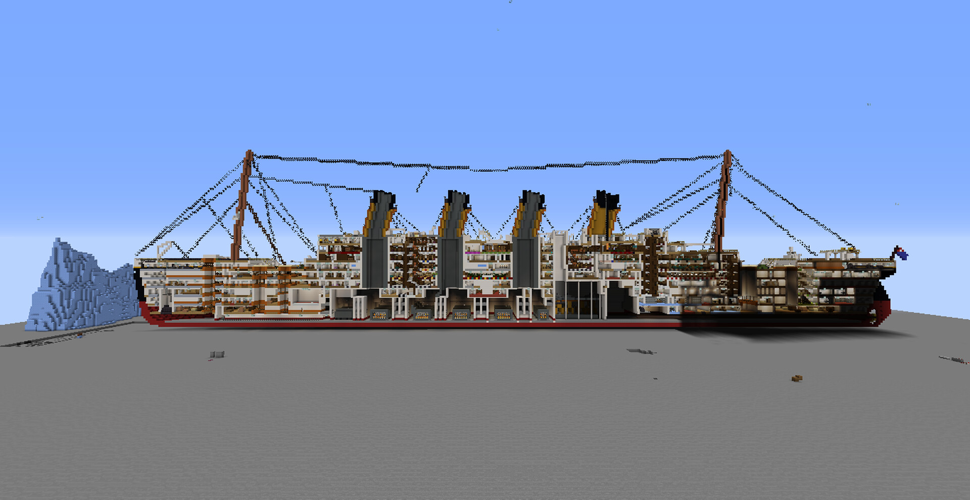 RMS Titanic Minecraft Map