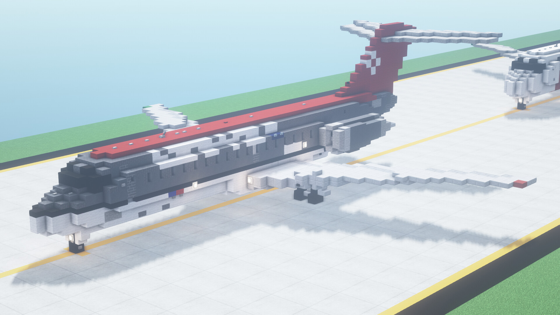 Mcdonnell Douglas DC-9 (All Variants) | 2:1 Scale Minecraft Map