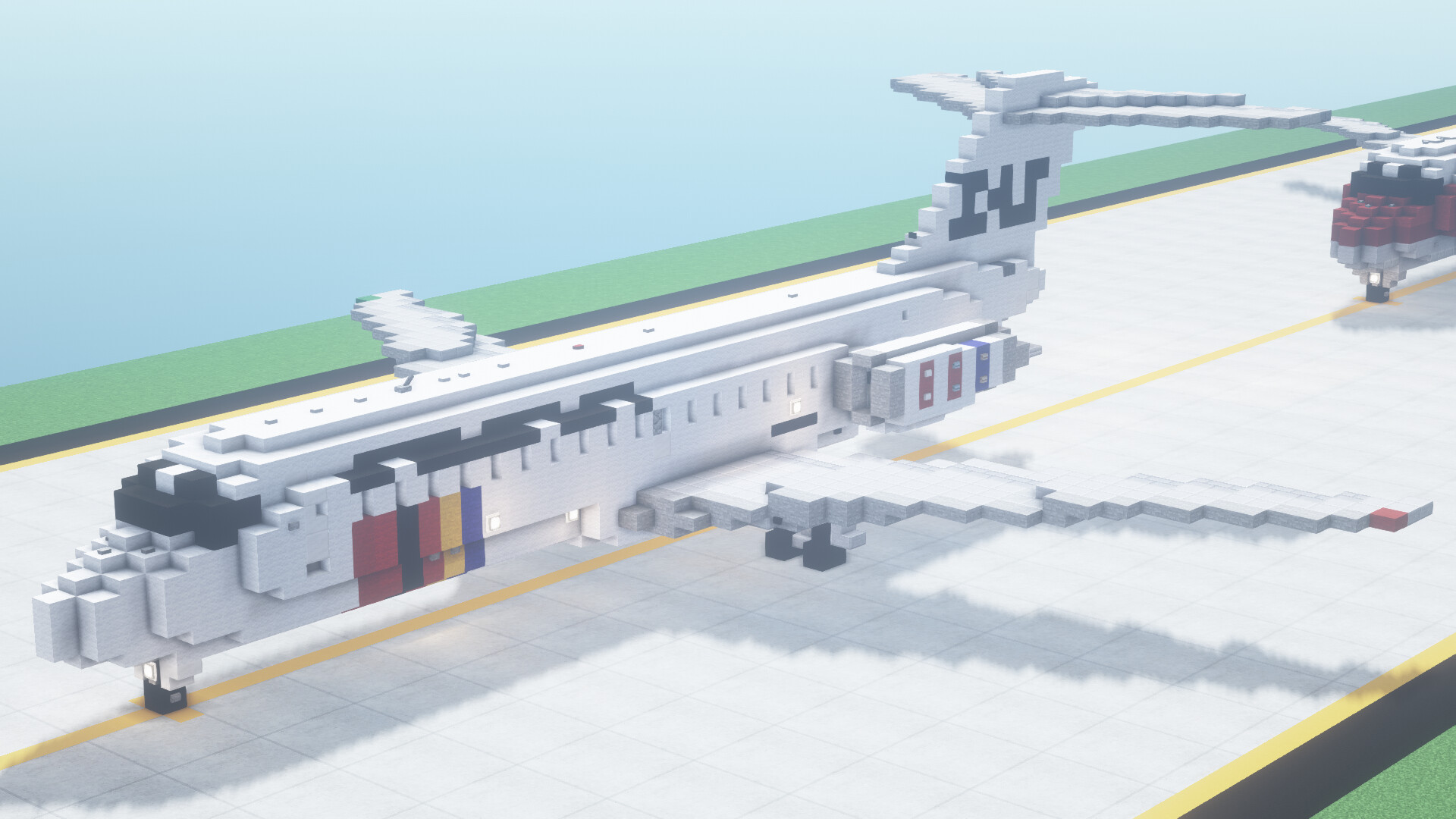 Mcdonnell Douglas DC-9 (All Variants) | 2:1 Scale Minecraft Map
