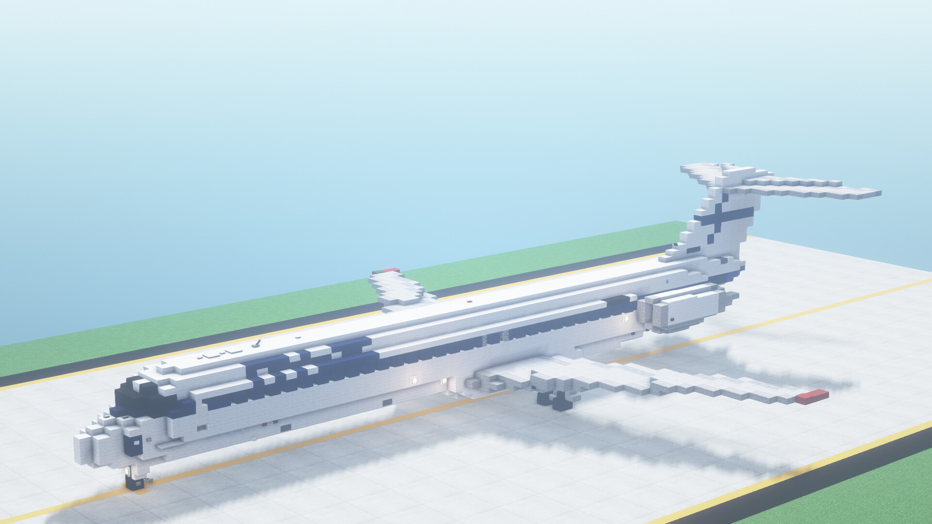 Mcdonnell Douglas DC-9 (All Variants) | 2:1 Scale Minecraft Map