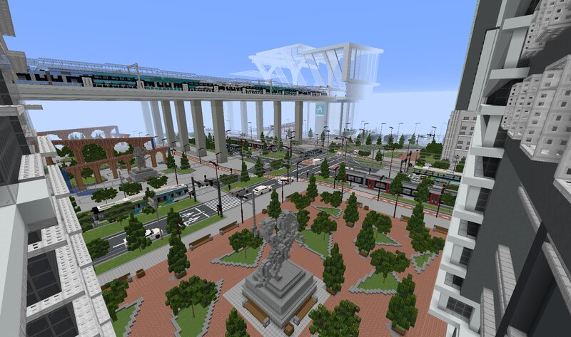 Enbarr Central Station | A Train Station combining History, Mobility ...