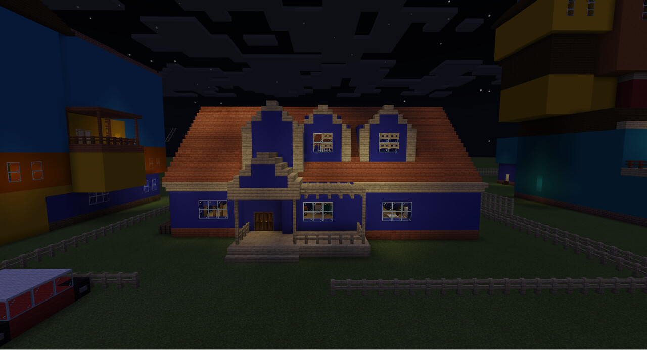 Hello Neighbor (alphas) in Minecraft! Minecraft Map